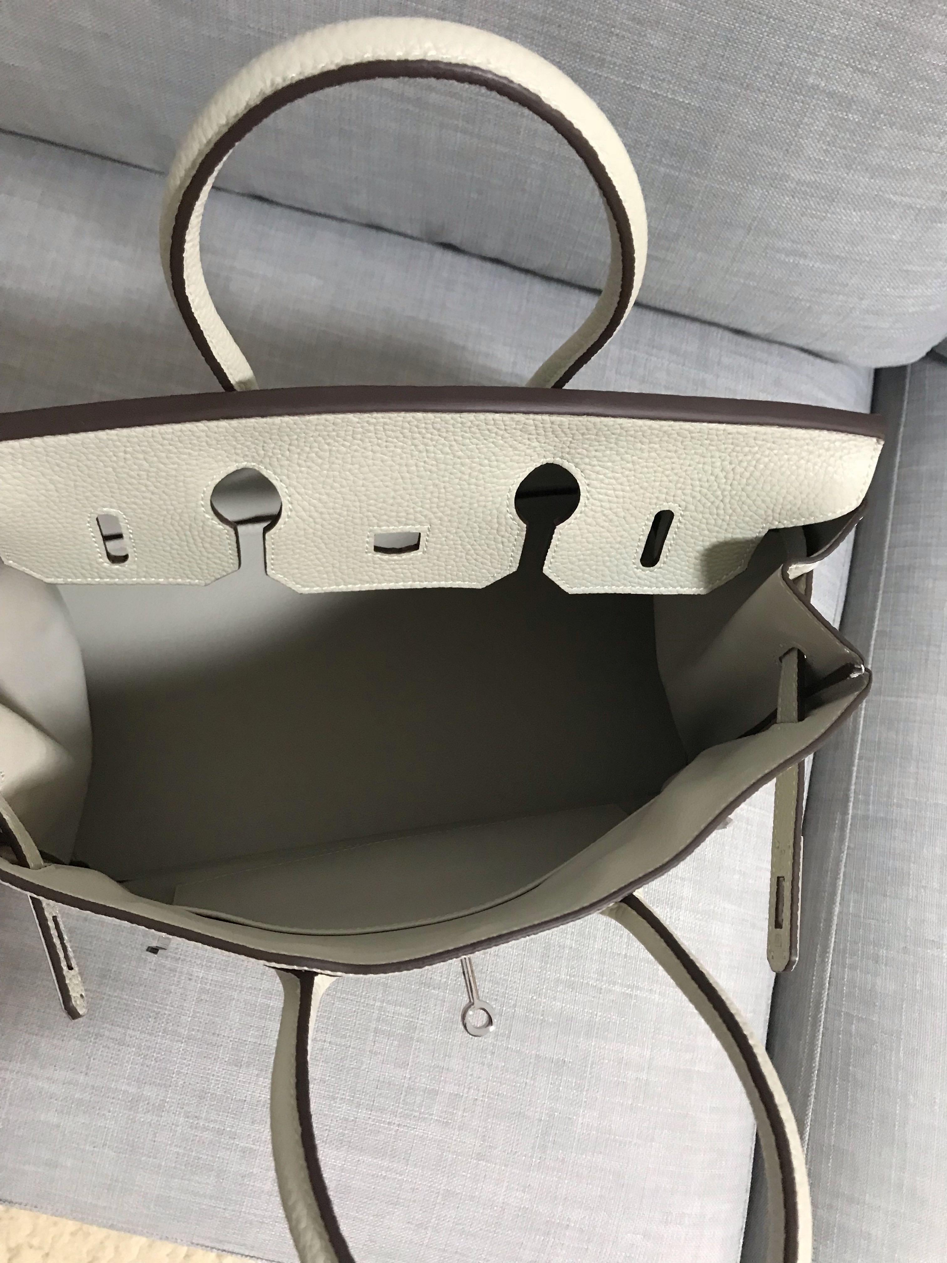 Grey birkin bag, Women's Fashion, Bags & Wallets, Tote Bags on Carousell