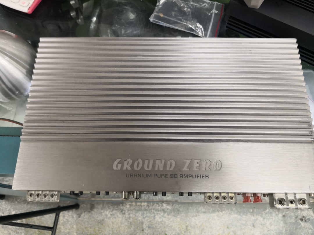 ground zero amplifier uranium gzua 4.150sq, Audio, Other Audio ...