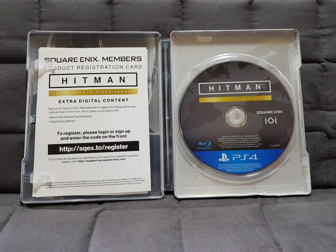 PS4 HITMAN (THE COMPLETE FIRST SEASON) Steelbook Edition, Video Gaming ...