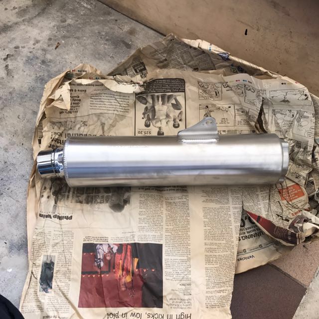 Honda Super 4 exhaust end pipe, Motorcycles, Motorcycle Accessories on ...