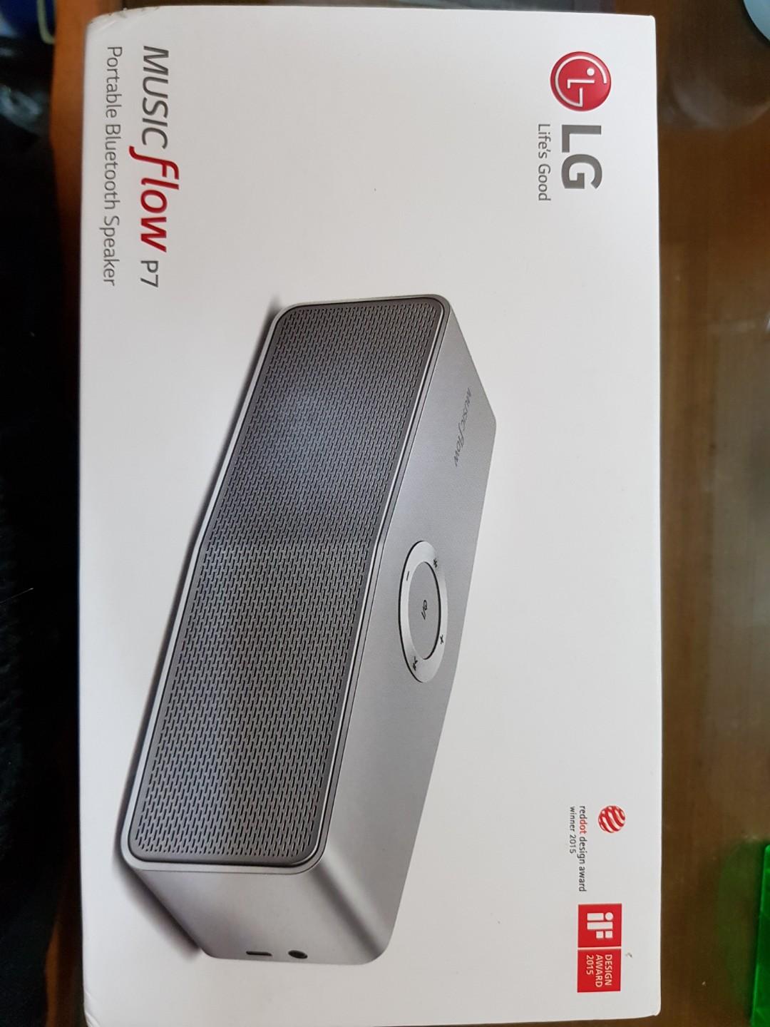 LG Musicflow P7 Portable Bluetooth Speaker, Audio, Soundbars, Speakers ...