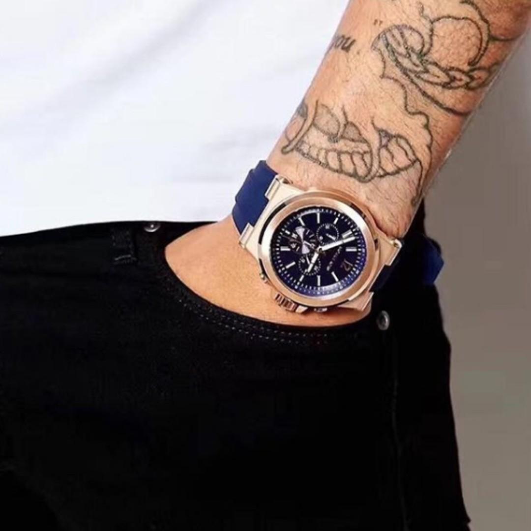 Michael Kors Dylan Navy Dial Men's Watch - MK8295, Men's Fashion ...