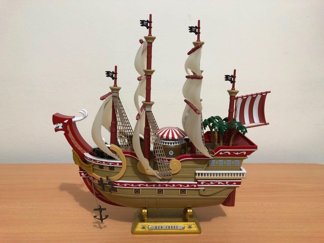 One Piece Thousand Sunny & Red-Force Ship, Hobbies & Toys, Toys & Games ...