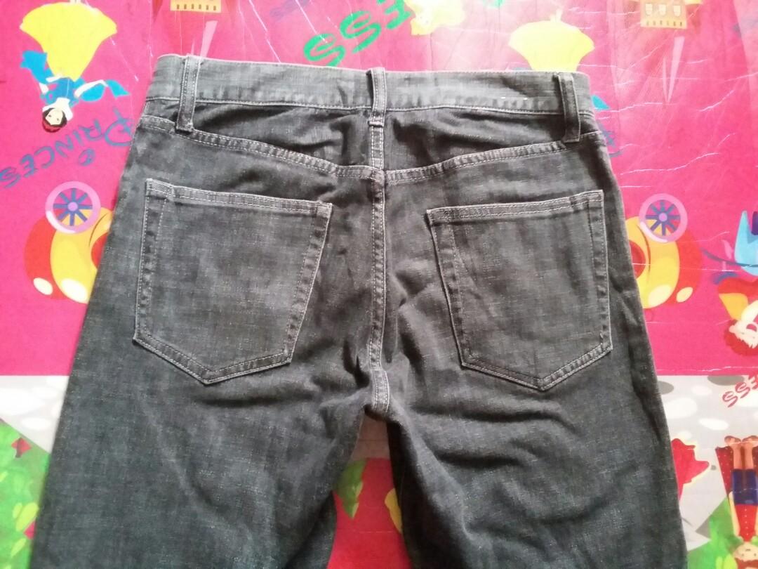 ORIGINAL TOPVALU JAPAN SLIM 30/29, Fesyen Pria, Pakaian , Bawahan di Carousell