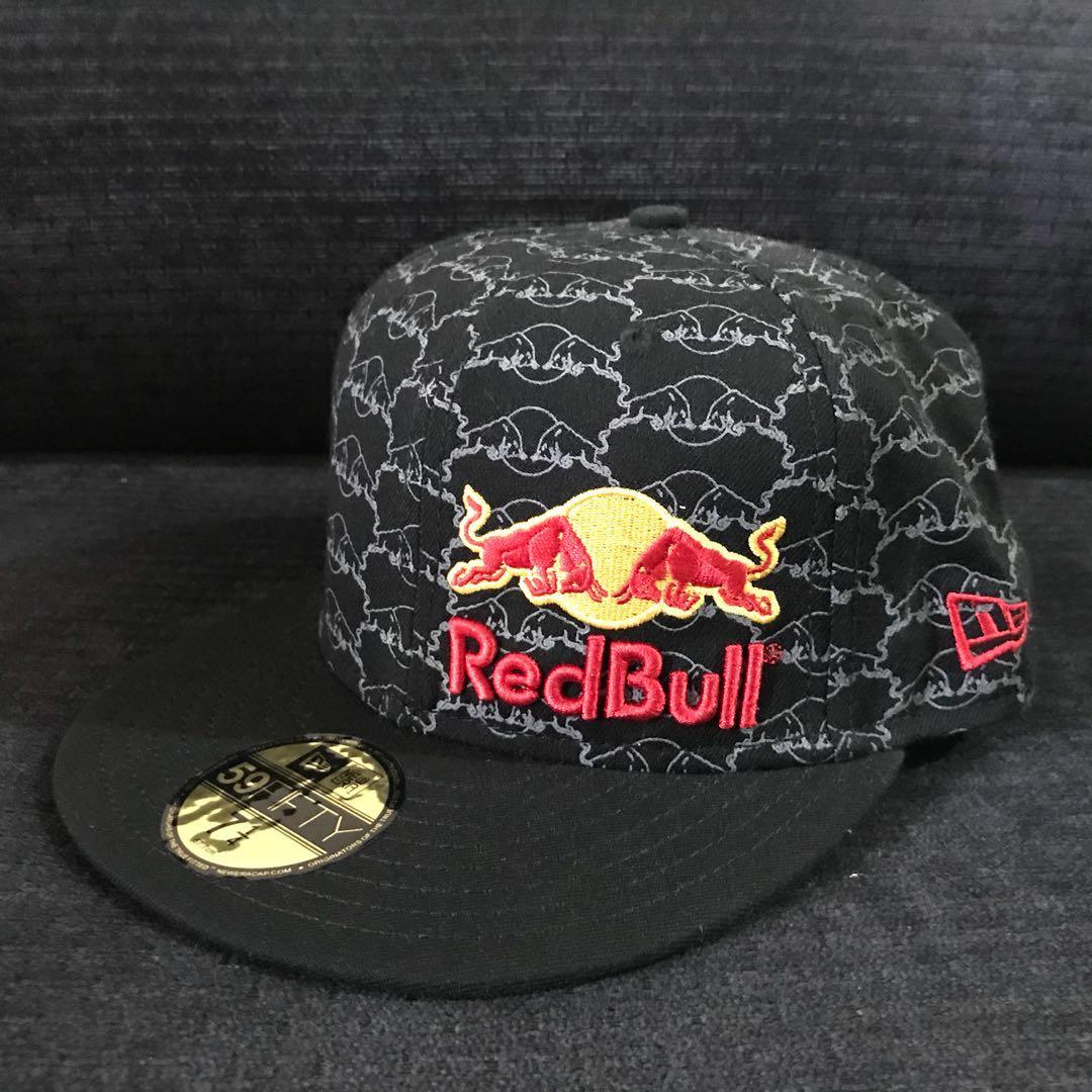 Red Bull x New Era cap size : 7 1/2 59.6cm 極限運動愛好者，必備 這個款式極罕有, 男裝, 運動服裝 ...