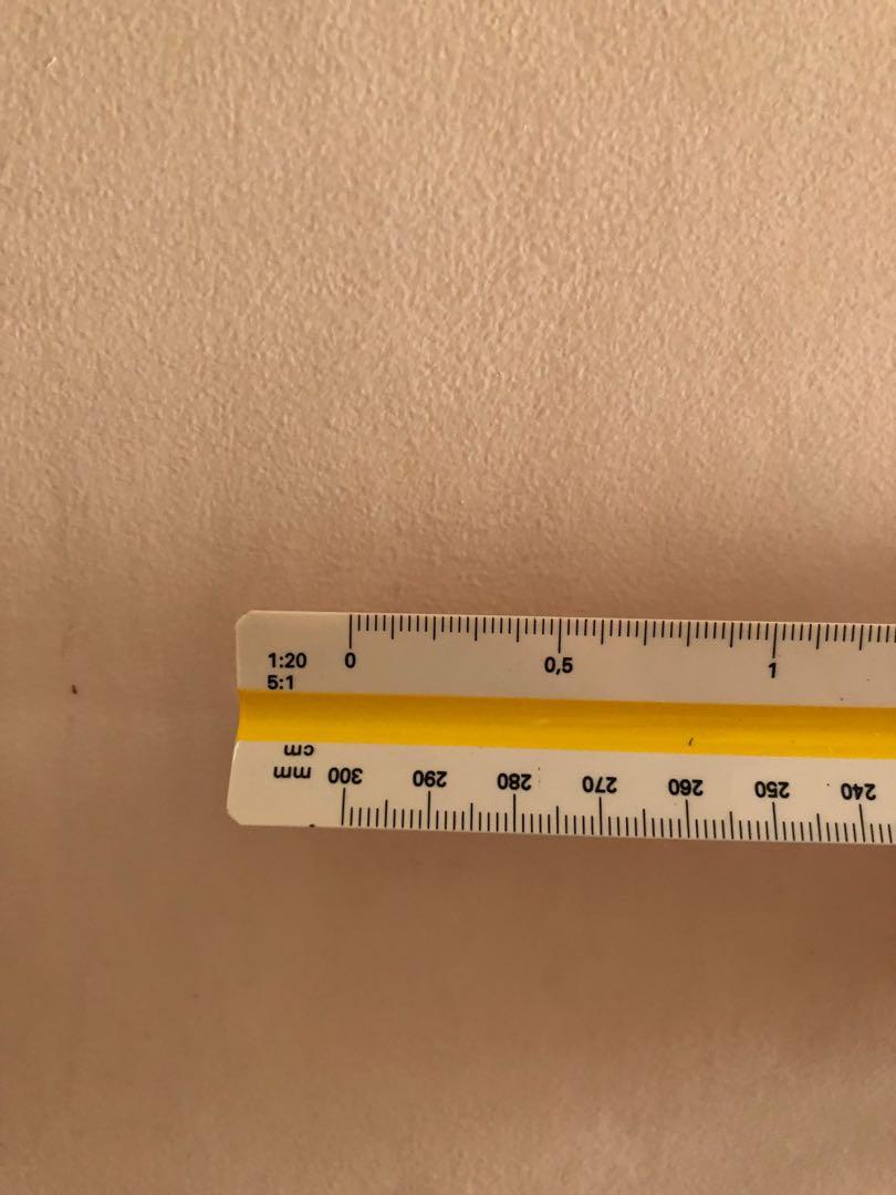 Rotring Triangle Scale Ruler, Hobbies & Toys, Stationary & Craft, Craft ...