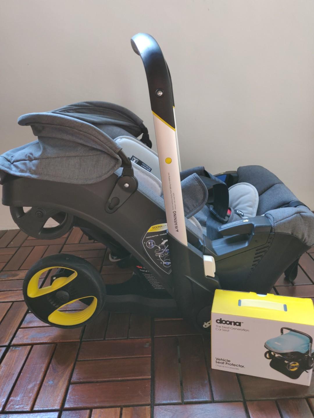 Storm Grey Doona+, Babies & Kids, Going Out, Strollers on Carousell