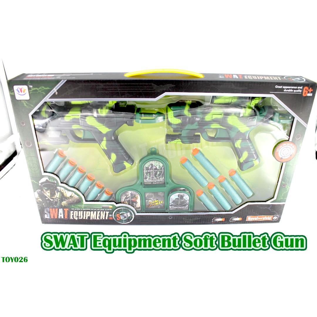 SWAT Equipment Soft Bullet Gun #TOY026, Hobbies & Toys, Toys & Games on ...