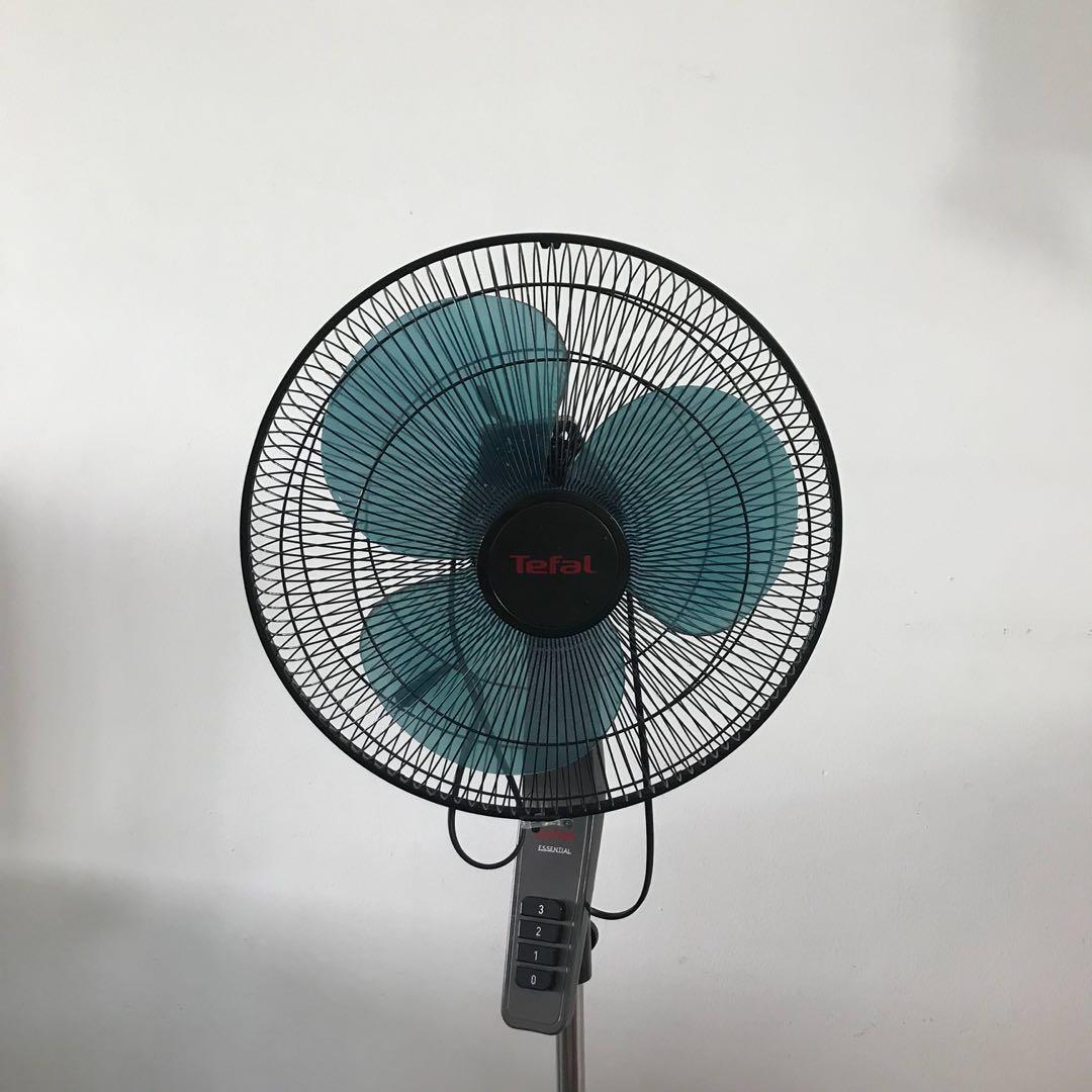 Tefal Stand Fan, Furniture & Home Living, Lighting & Fans, Fans on ...