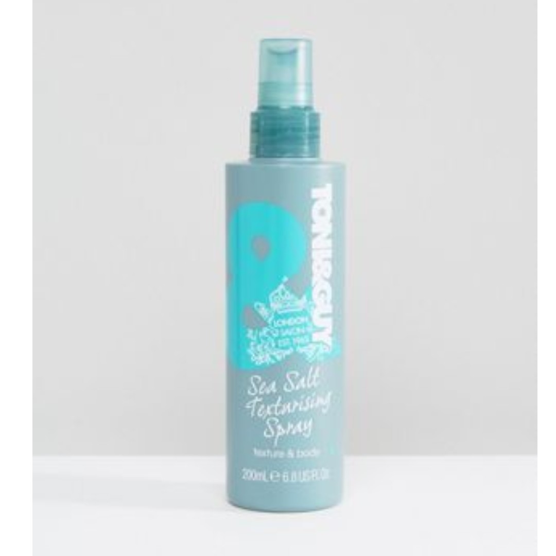 Toni & Guy Sea Salt Texturising Spray 200ml (New), Beauty & Personal ...