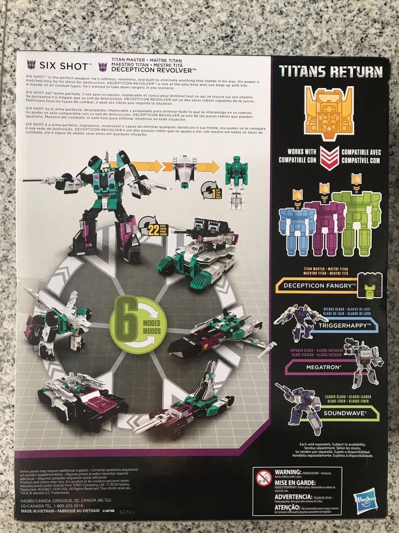 Transformers Six Shot, Hobbies & Toys, Toys & Games on Carousell