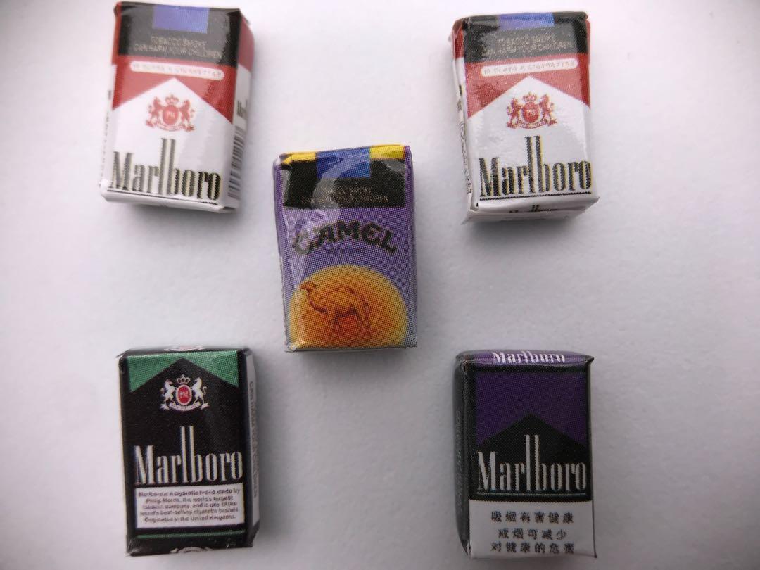1/6 Miniature cigarettes box diorama, Hobbies & Toys, Toys & Games on ...