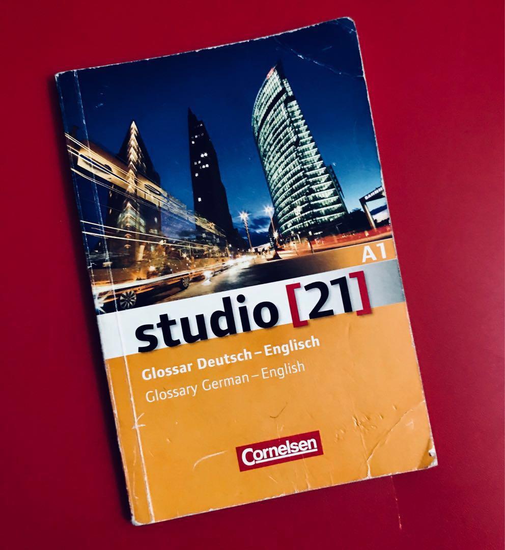 A1 Studio 21 Glossary German English, Hobbies & Toys, Books & Magazines ...