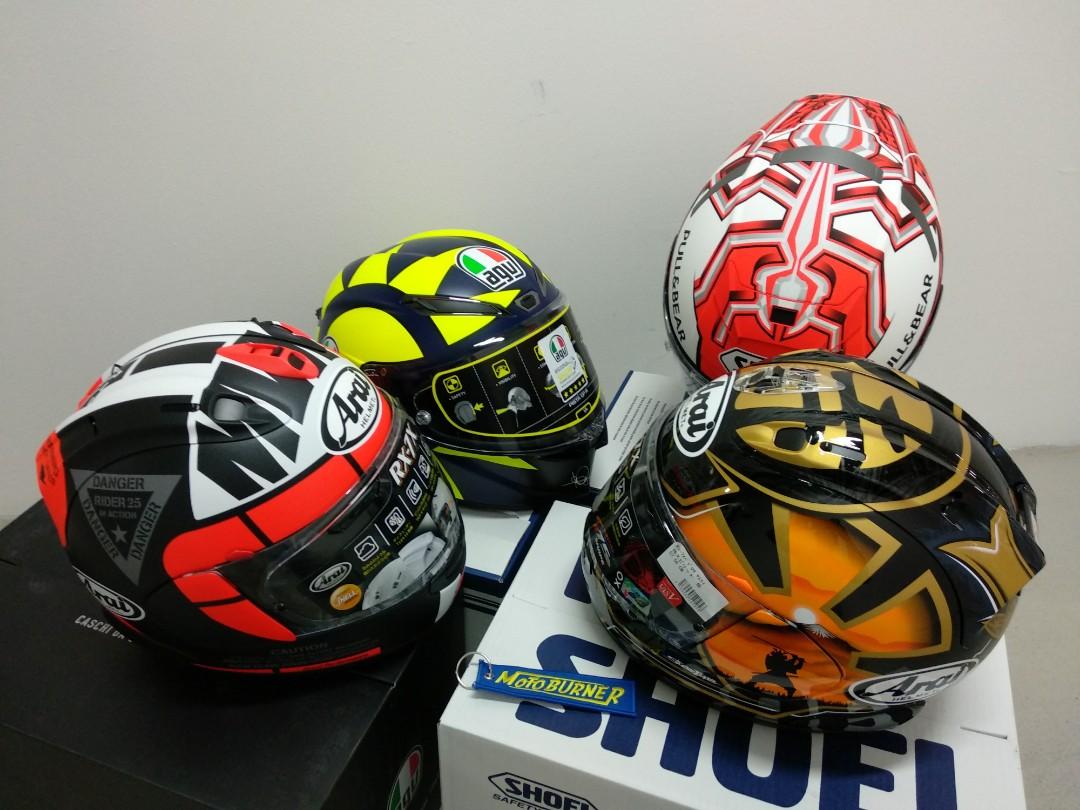 Arai RX7X Pedrosa Samurai, Motorcycles, Motorcycle Apparel on Carousell