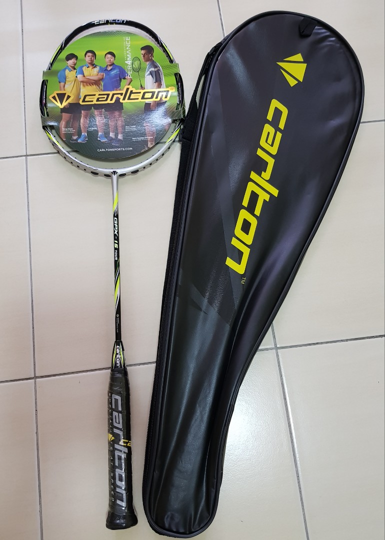 Last piece! Carlton GPX-15 Tour Unstrung Badminton Racket, Sports ...