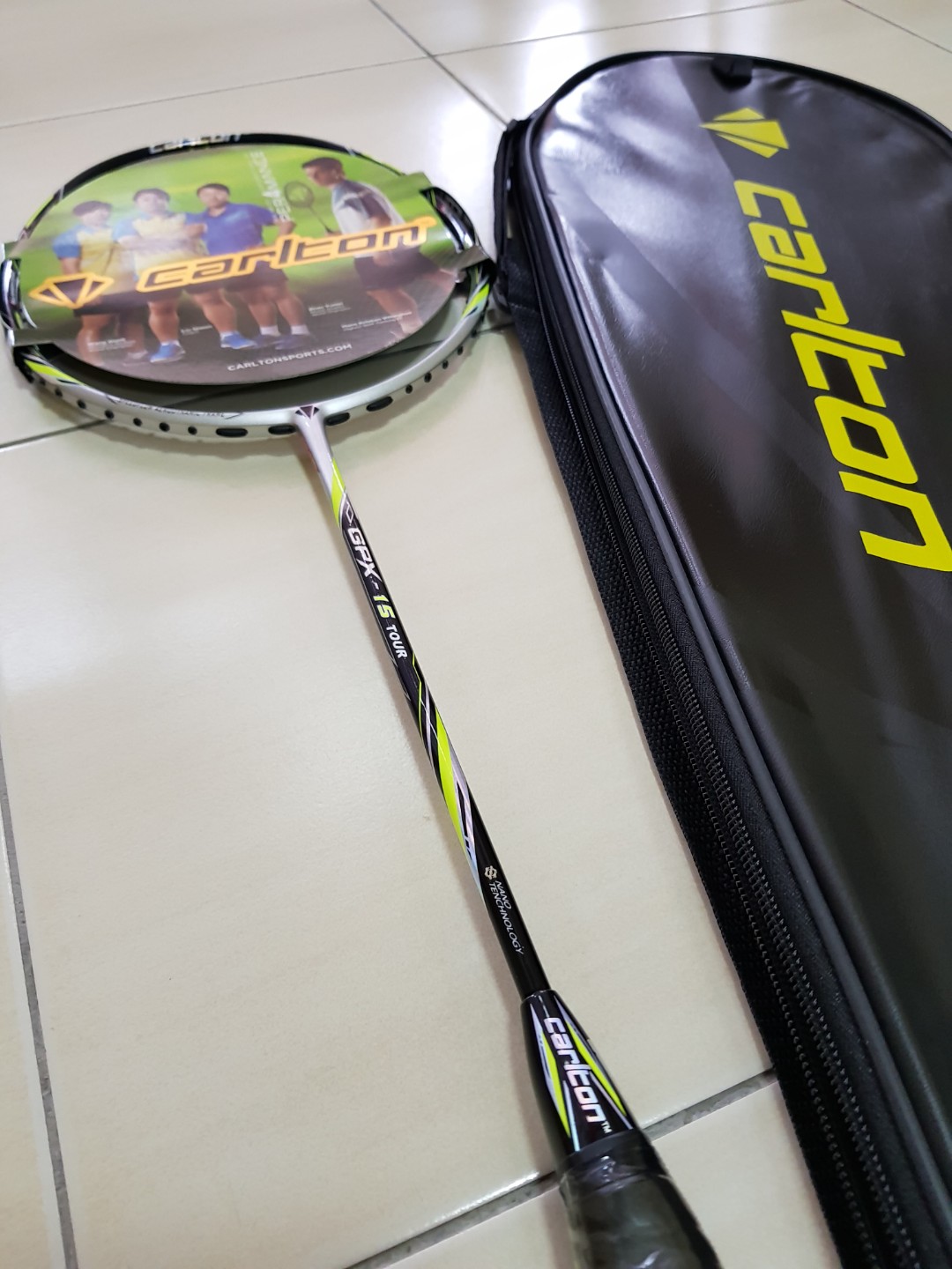 Last piece! Carlton GPX-15 Tour Unstrung Badminton Racket, Sports ...