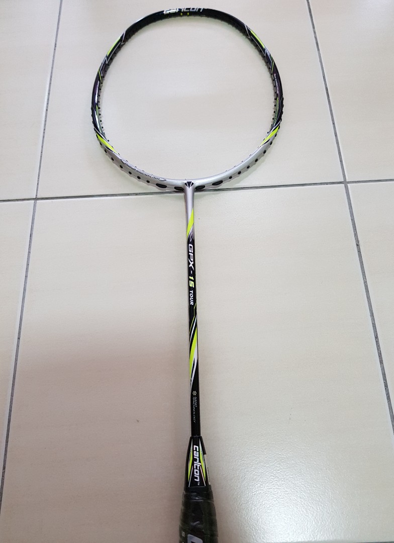 Last piece! Carlton GPX-15 Tour Unstrung Badminton Racket, Sports ...