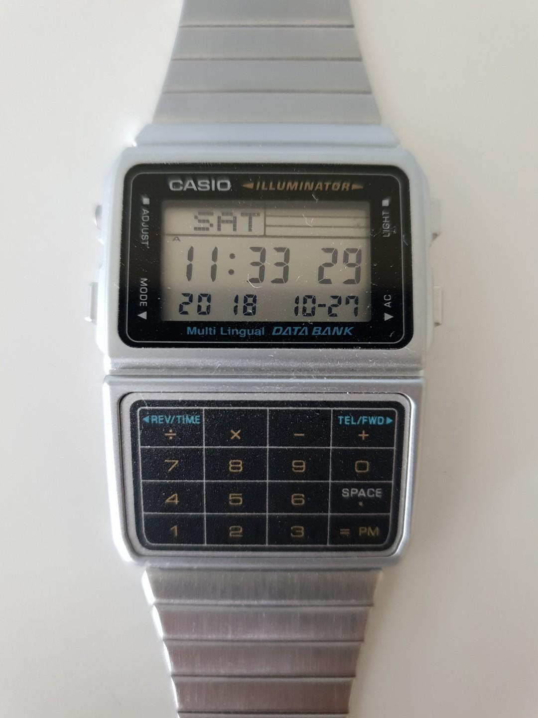 Casio Calculator/Databank Watch (Retro and Functional), Mobile Phones ...