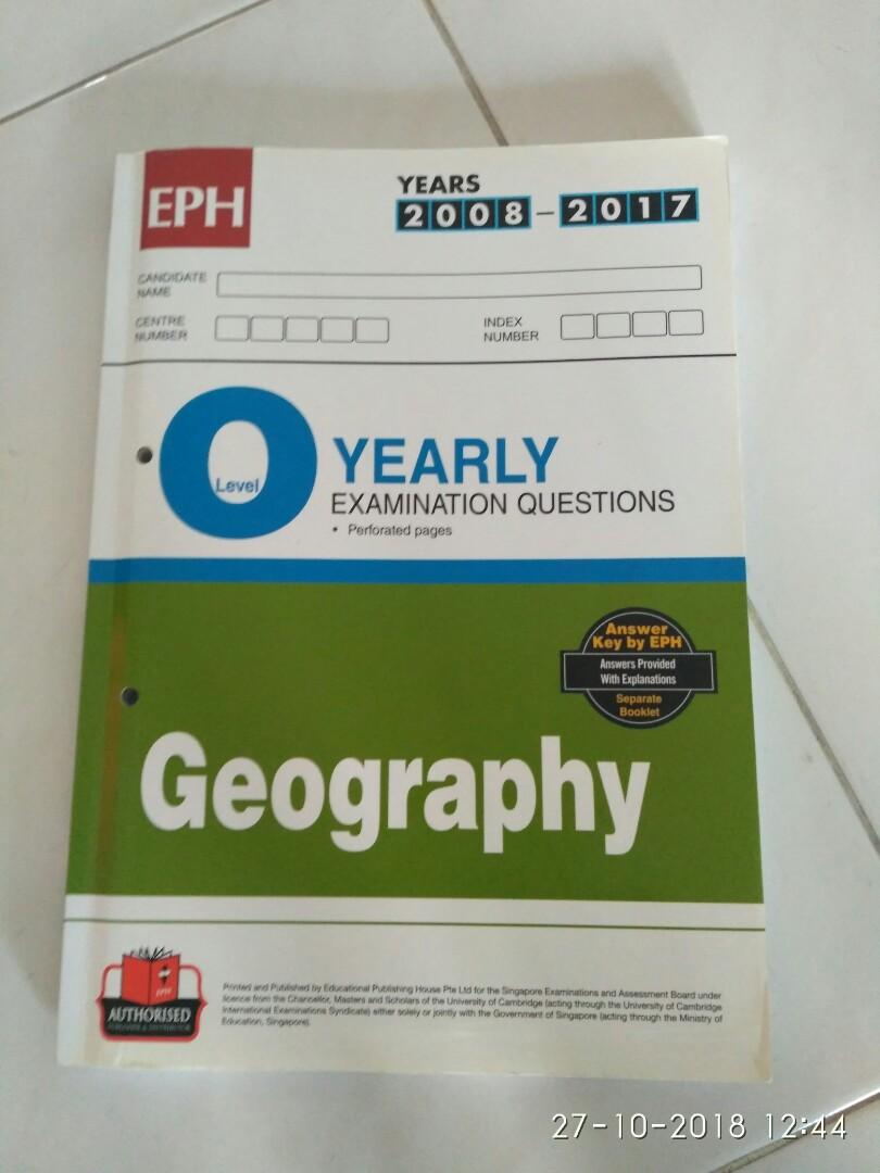 Comprehensive Guide Geography / Yearly Examination Questions O Level ...