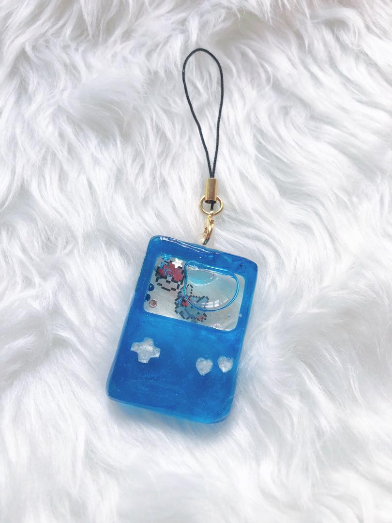 Customised pokemon resin shaker keychain, Women's Fashion, Jewelry ...