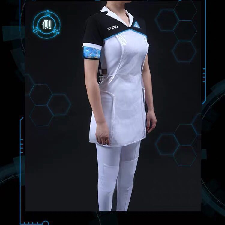 Detroit Become Human AX400 Kara Cosplay FULL SET, Hobbies & Toys ...