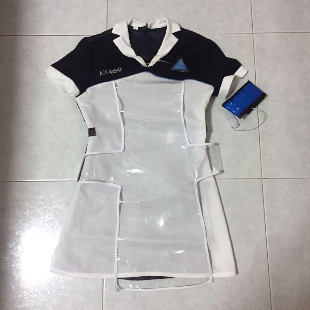 Detroit Become Human AX400 Kara Cosplay FULL SET, Hobbies & Toys ...