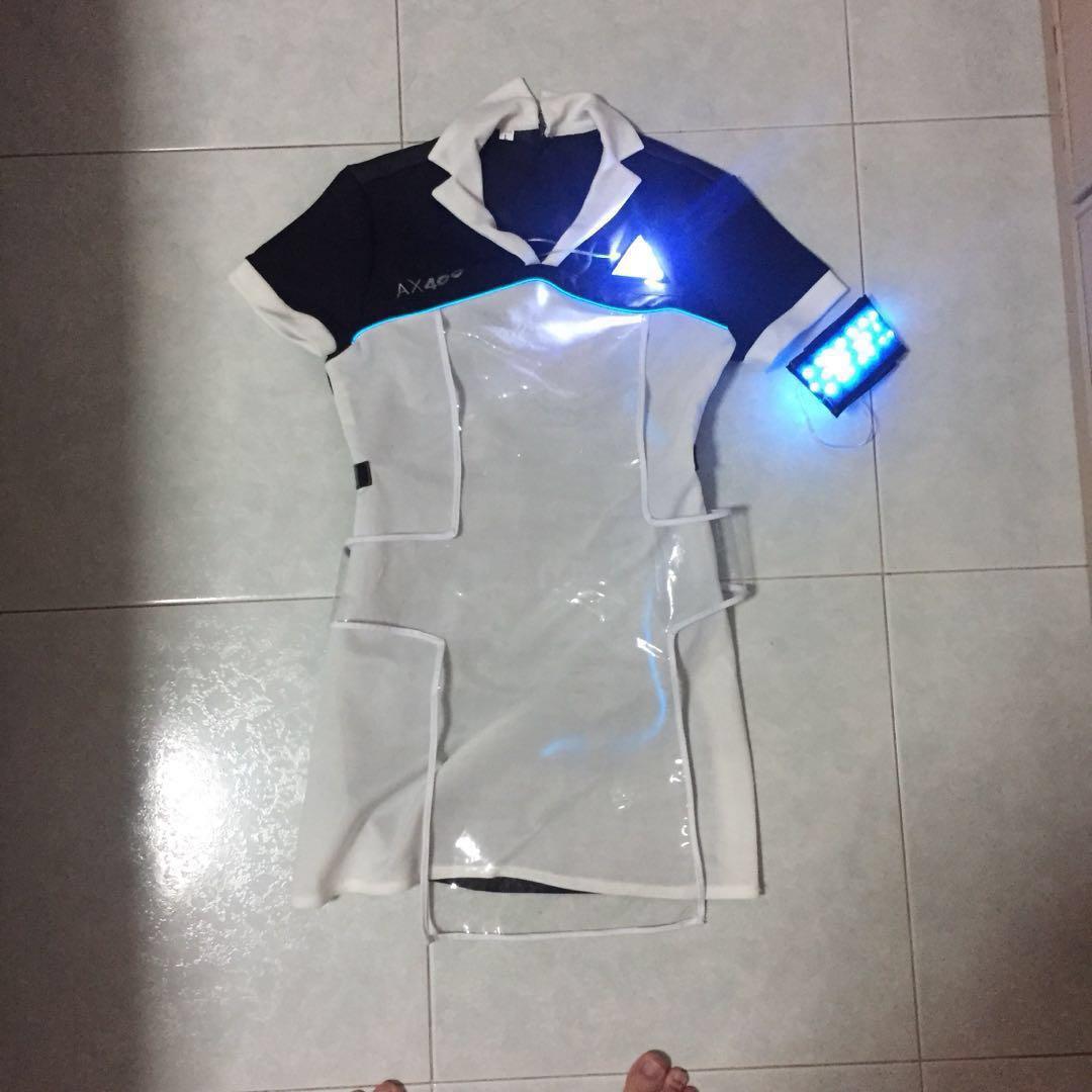 Detroit Become Human AX400 Kara Cosplay FULL SET, Hobbies & Toys ...