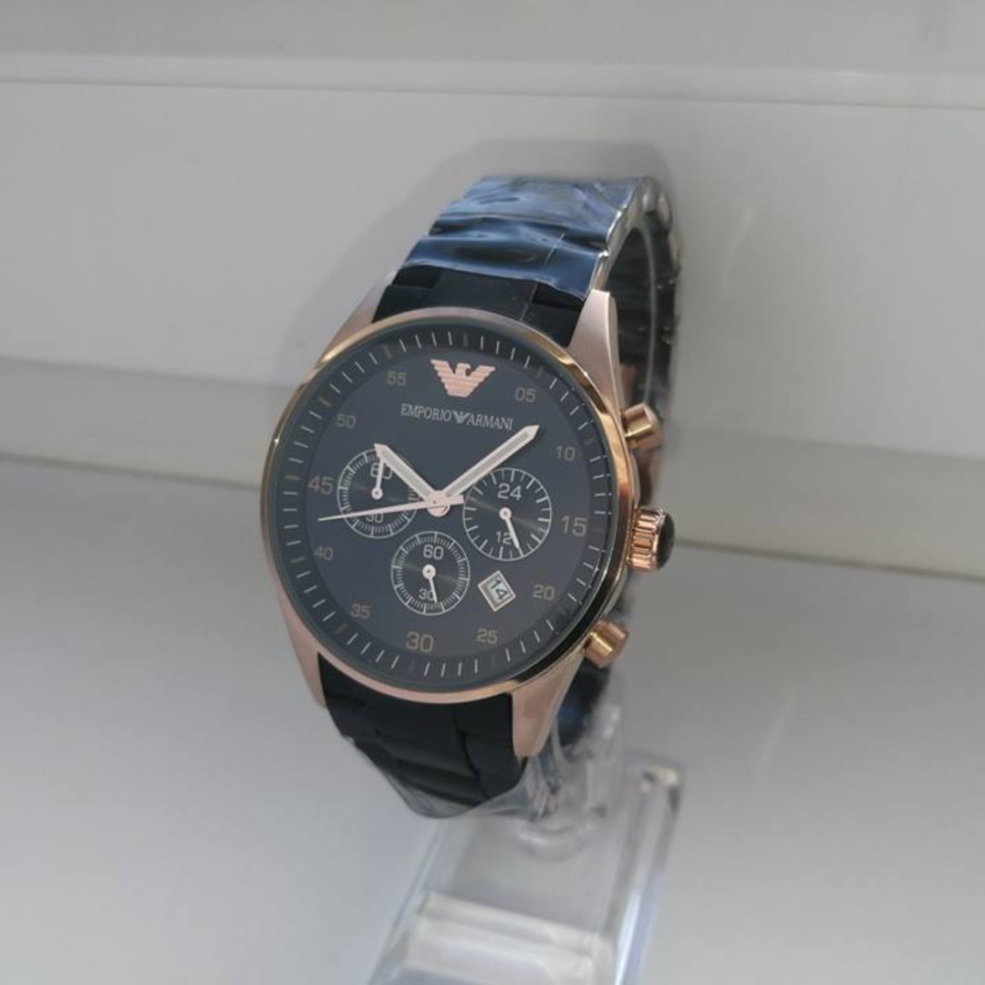 Emporio Armani Chronograph Unisex Watch - AR5906, Women's Fashion ...