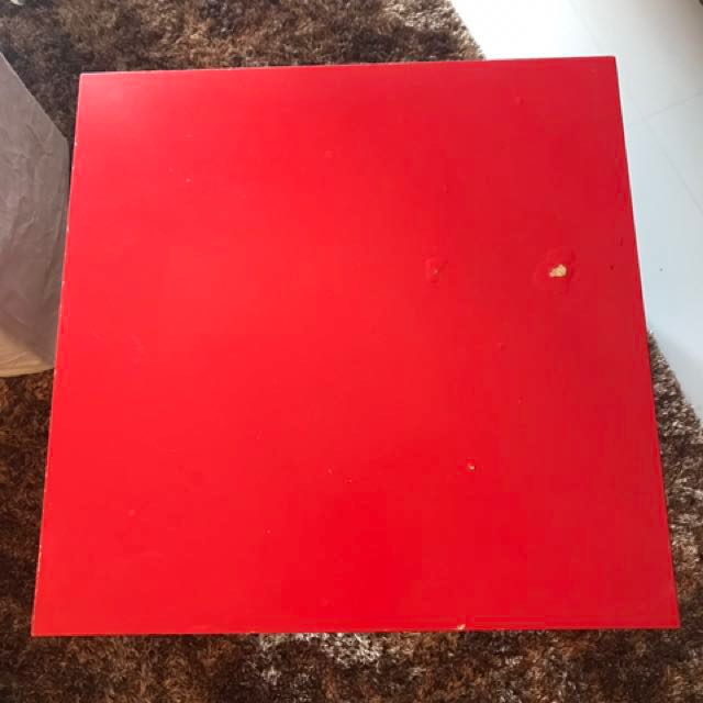 IKEA red coffee Table, Furniture & Home Living, Furniture, Tables ...