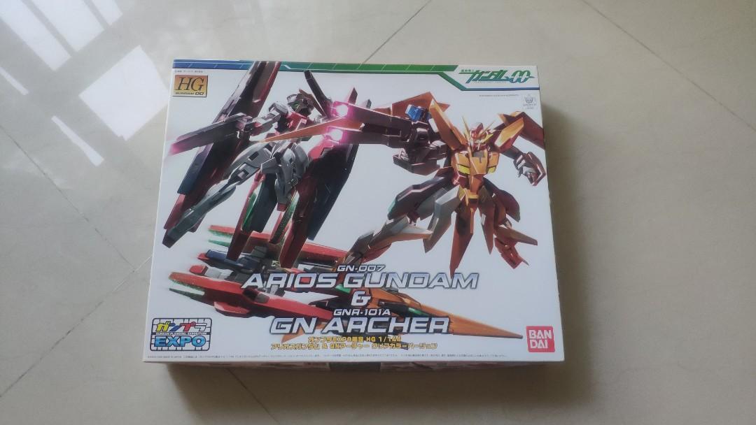 Limited edition HG arios and gn archer (clear), Hobbies & Toys, Toys ...