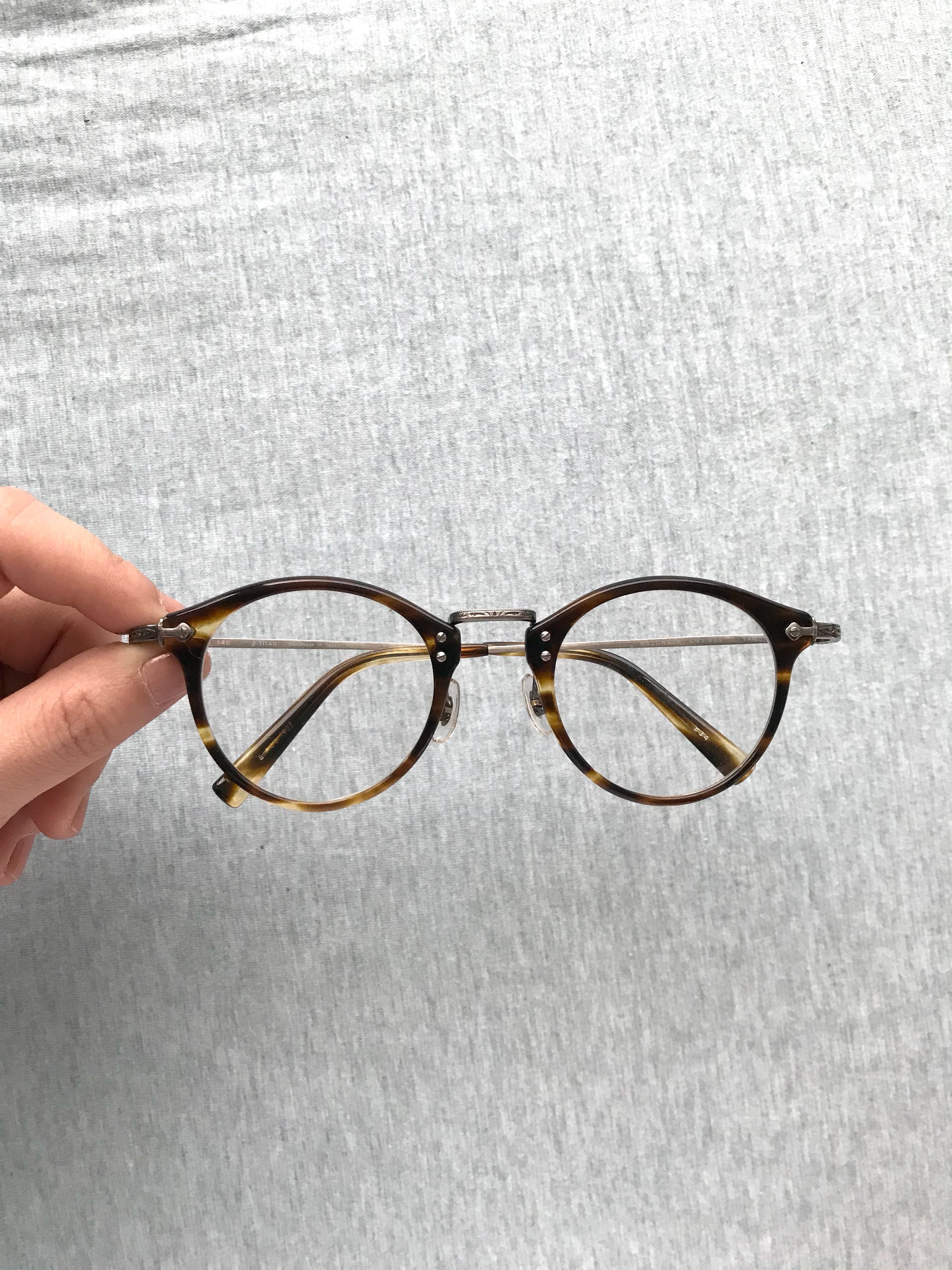 Masunaga 增永眼鏡 GMS-805 玳瑁色(Gentle Monster, Oliver people), 男裝, 手錶及配件, 眼鏡 - Carousell