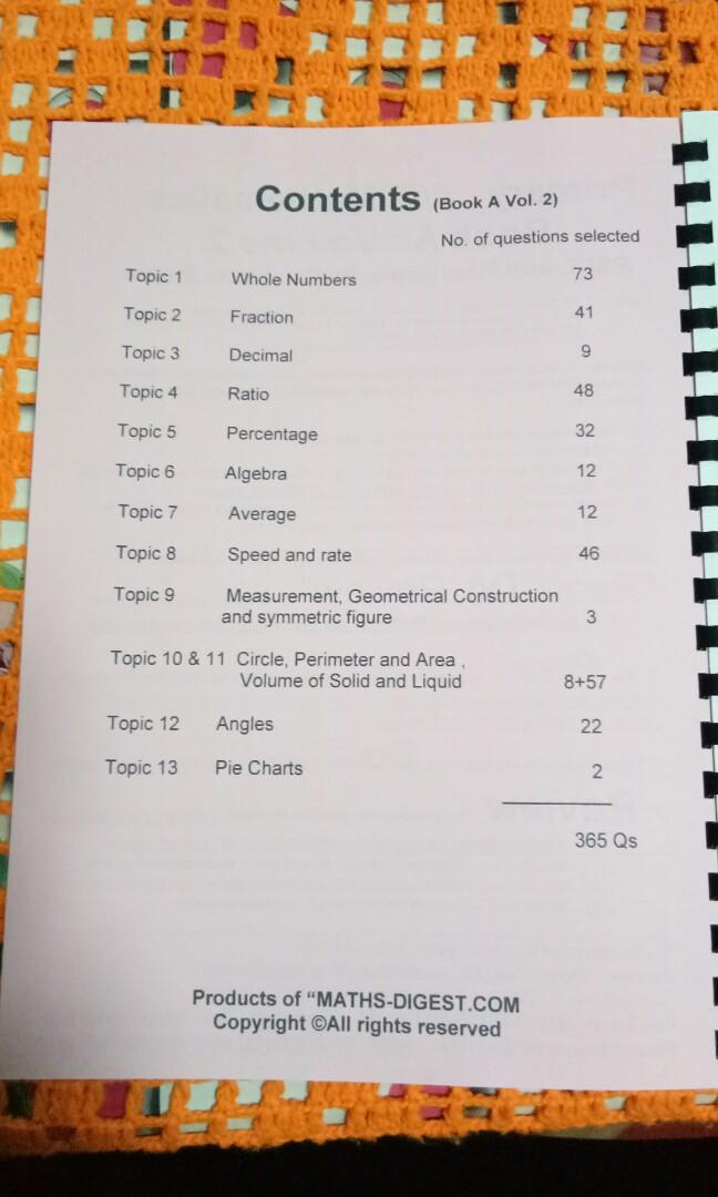 maths science psle past years prelim papers.$15 per booklet, Hobbies ...