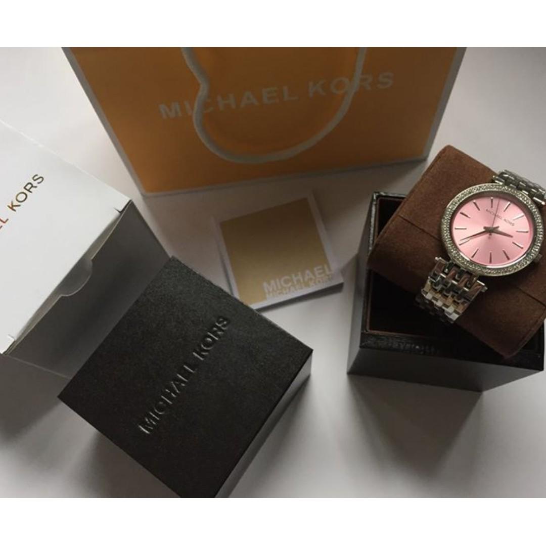 Michael Kors Darci Pink Dial Women's Watch - MK3352, Women's Fashion ...