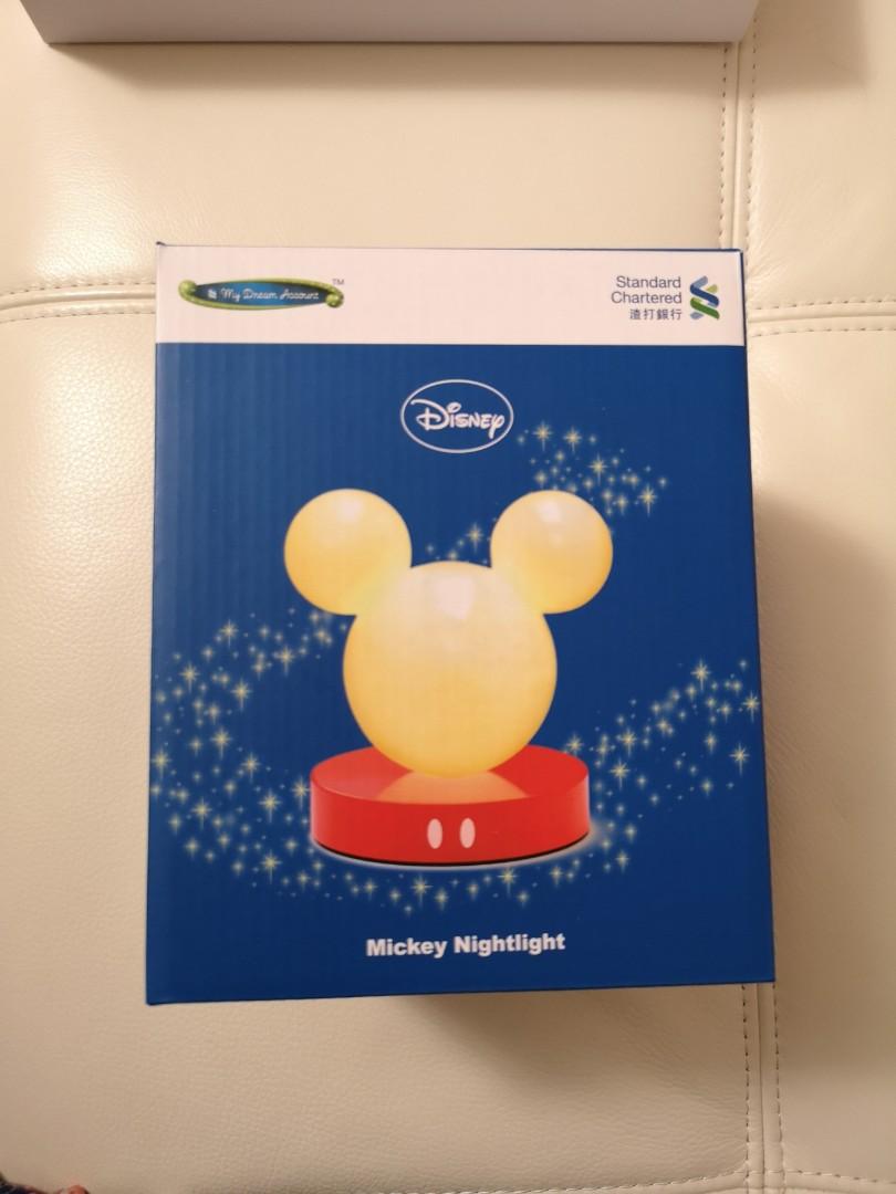 Mickey Mouse Night Light, 兒童＆孕婦用品, 兒童傢具, 兒童傢具 - 燈及裝飾 - Carousell