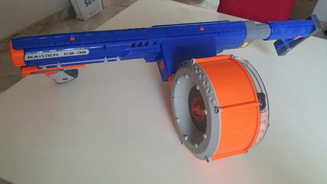 NERF GUN RAIDER CS-35 *NEGOTIABLE*, Hobbies & Toys, Toys & Games on ...