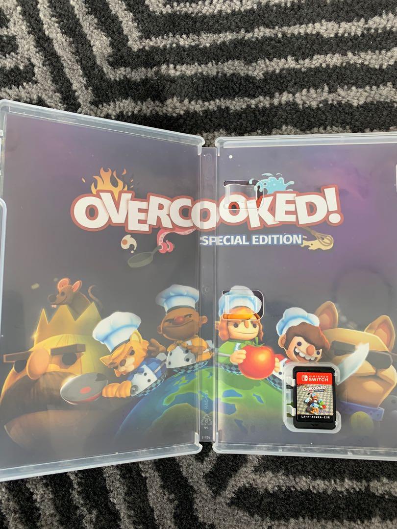 Nintendo Switch Game: overcooked! Special Edition, Video Gaming, Video ...