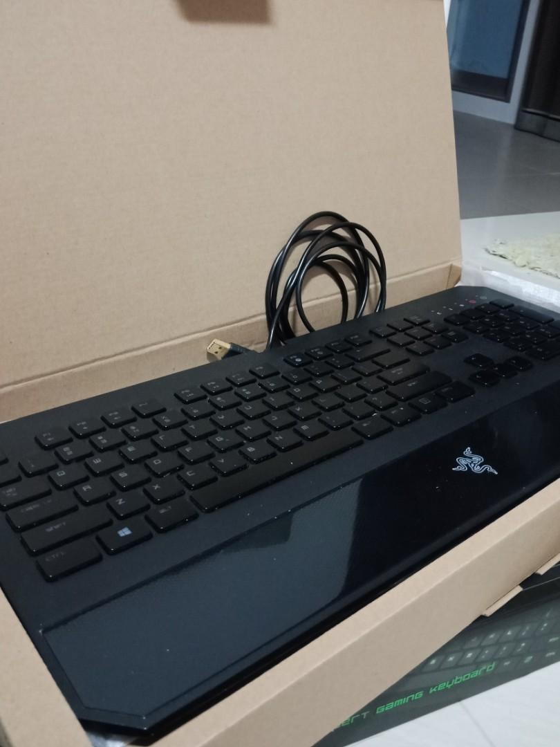 RAZER DEATHSTALKER ESSENTIAL GAMING KEYBOARD, Computers & Tech, Parts ...