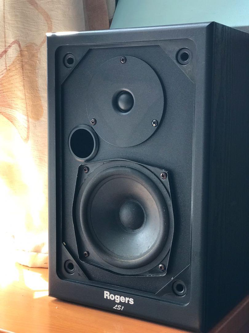 Rogers LS-1 掦聲器 Loudspeakers, 音響器材, Soundbar、揚聲器、藍牙喇叭、耳擴 - Carousell