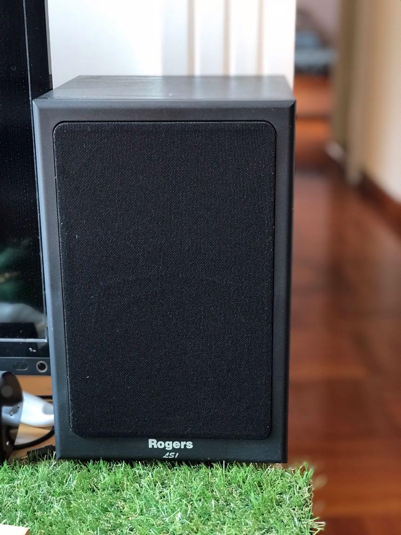 Rogers LS-1 掦聲器 Loudspeakers, 音響器材, Soundbar、揚聲器、藍牙喇叭、耳擴 - Carousell