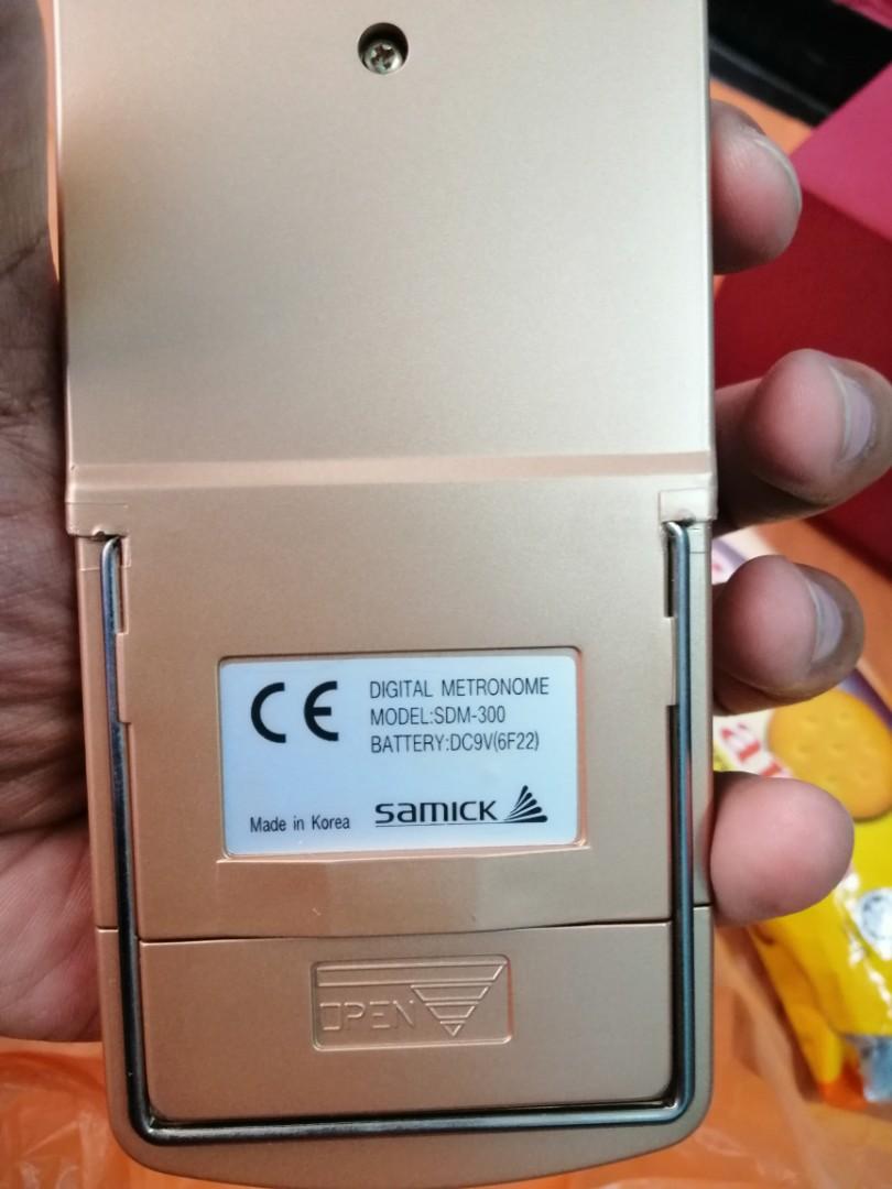 Samick Digital Metronome SDM-300, Hobbies & Toys, Music & Media, Music ...