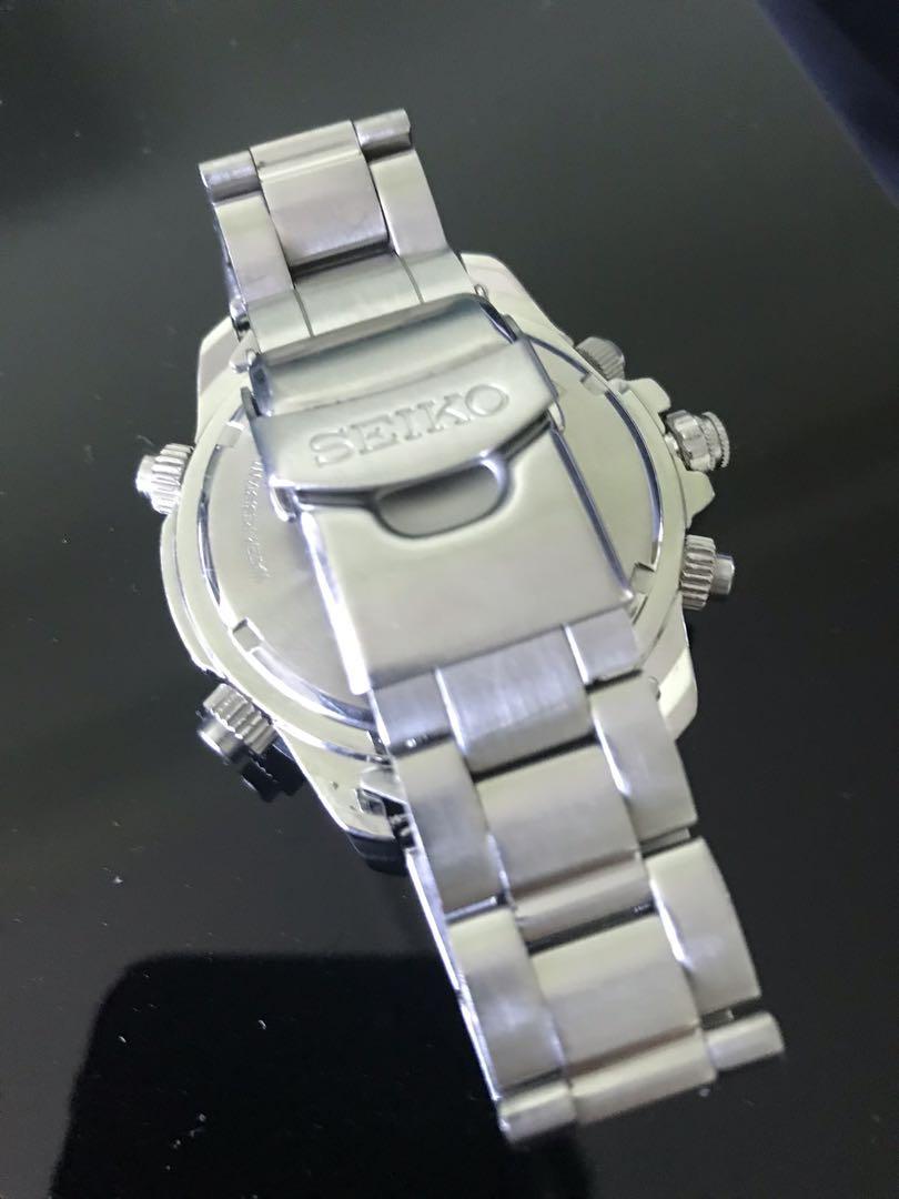 Seiko Alarm Chronograph Quartz 7t32-7h10 (with defects) reserved, Men's ...