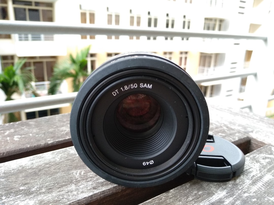 SONY DT 50mm F1.8 SAM Portrait Lens (SAL50F18), Photography, Lens ...