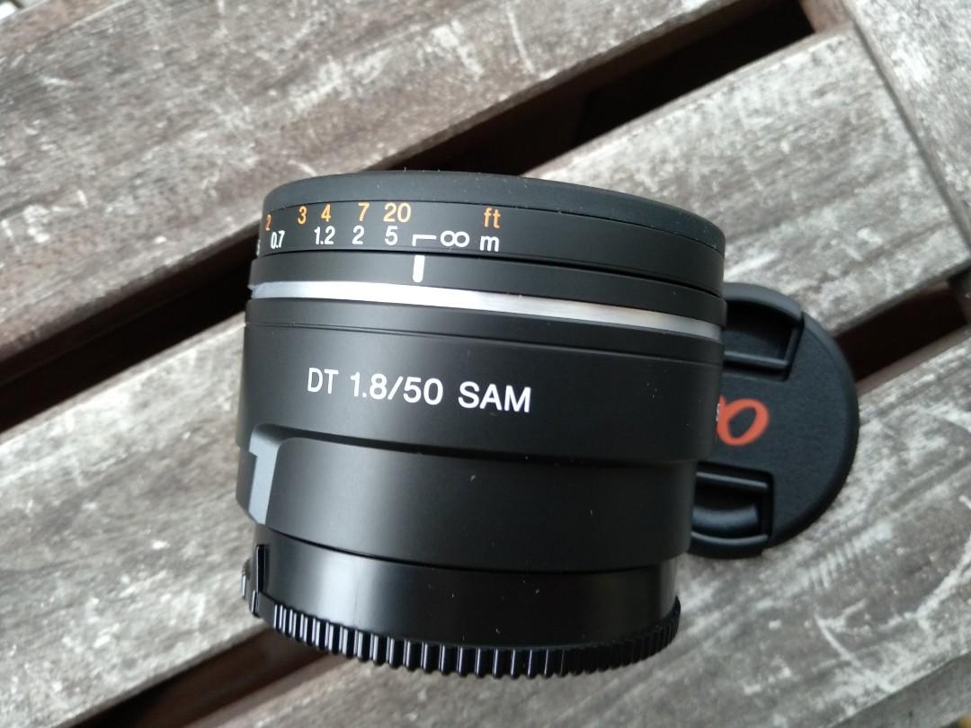 SONY DT 50mm F1.8 SAM Portrait Lens (SAL50F18), Photography, Lens ...