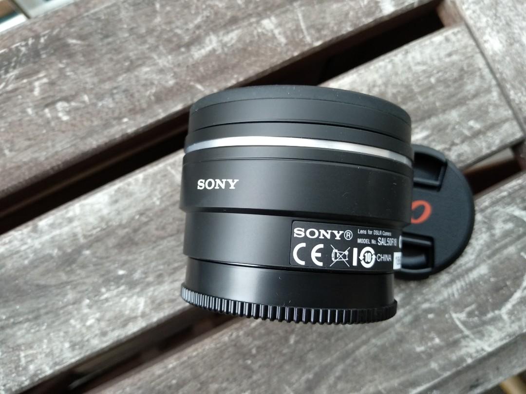 SONY DT 50mm F1.8 SAM Portrait Lens (SAL50F18), Photography, Lens ...