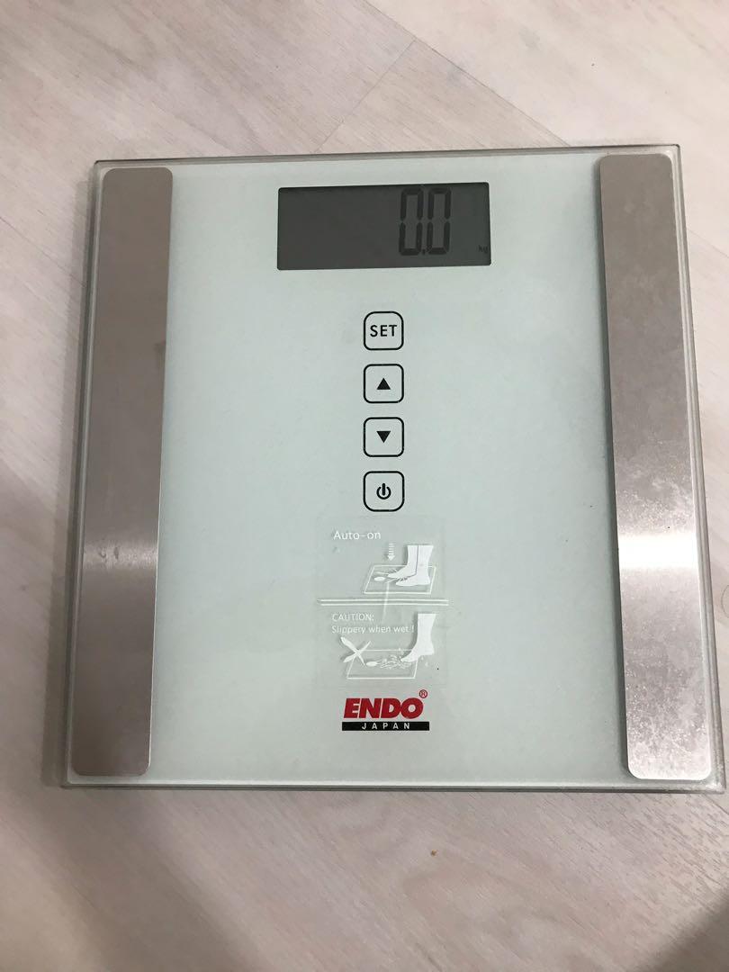Weighing scale - Body fat/ hydration monitor scale (Endo), Everything ...