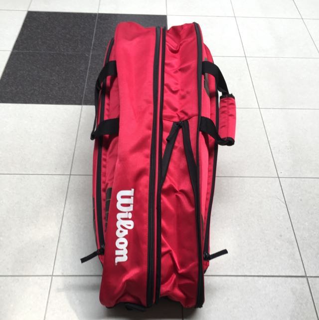 Wilson BLX tennis bag, Sports Equipment, Sports & Games, Racket & Ball ...