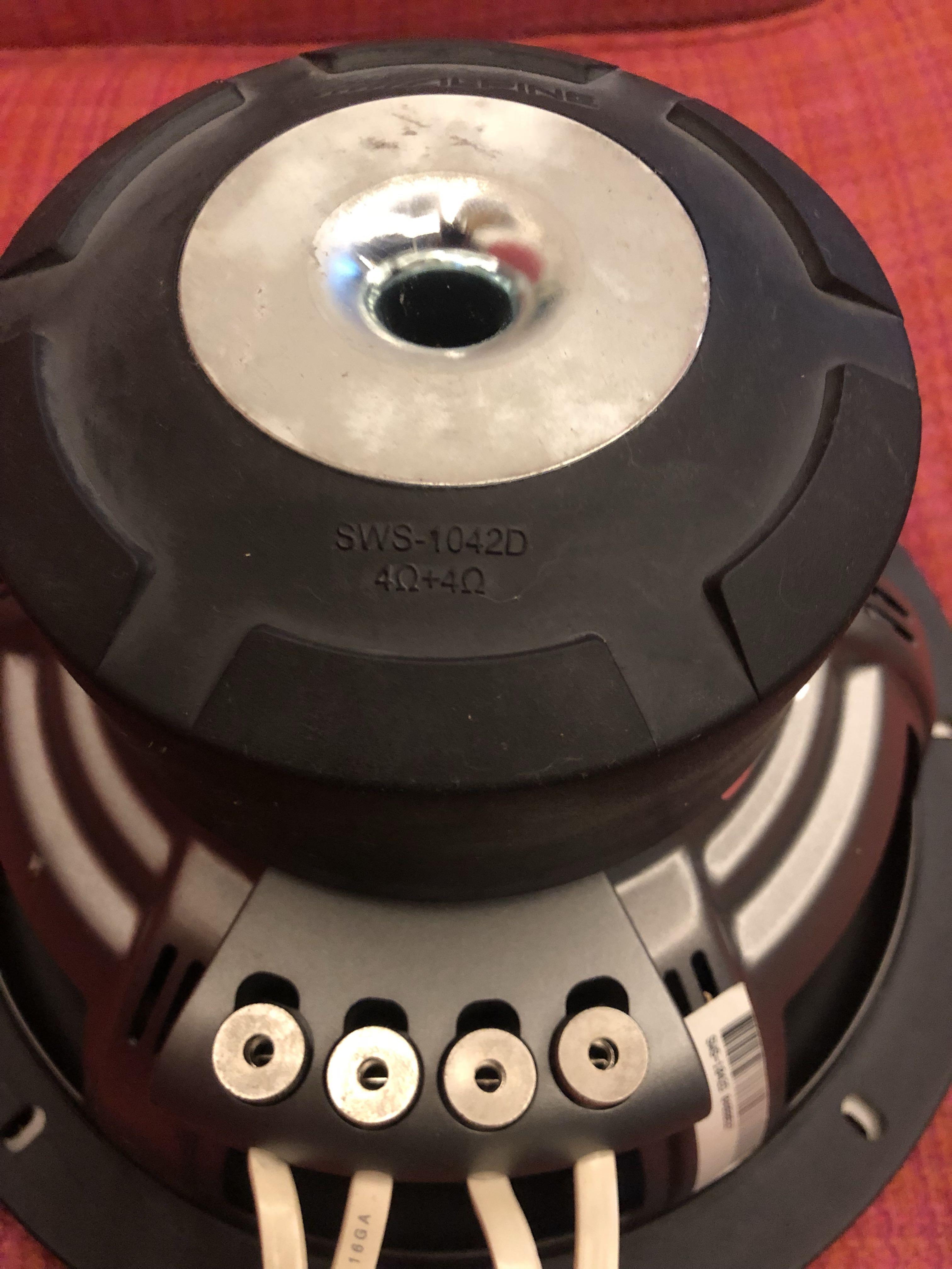 Alpine Subwoofer 12’inch, Auto Accessories on Carousell
