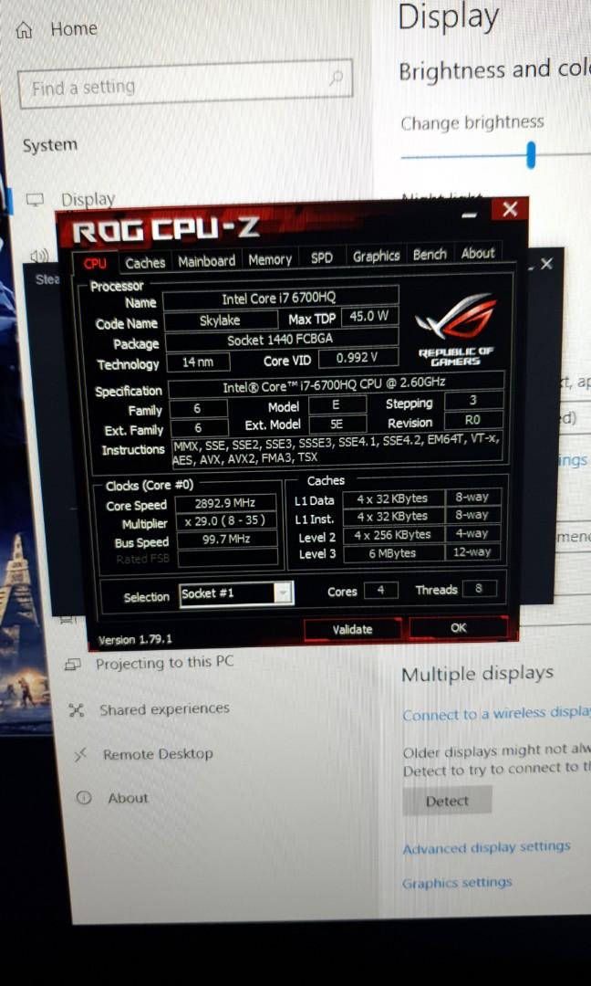 Laptop Asus ROG G752 with GTX 980M GPU (Gsync Screen), Electronics ...