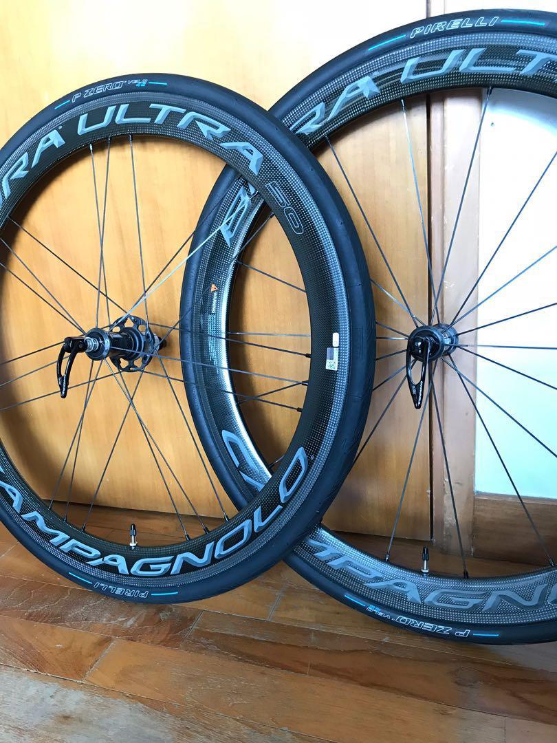 Campagnolo Bora Ultra 50 wheelset, Sports Equipment, Bicycles & Parts ...