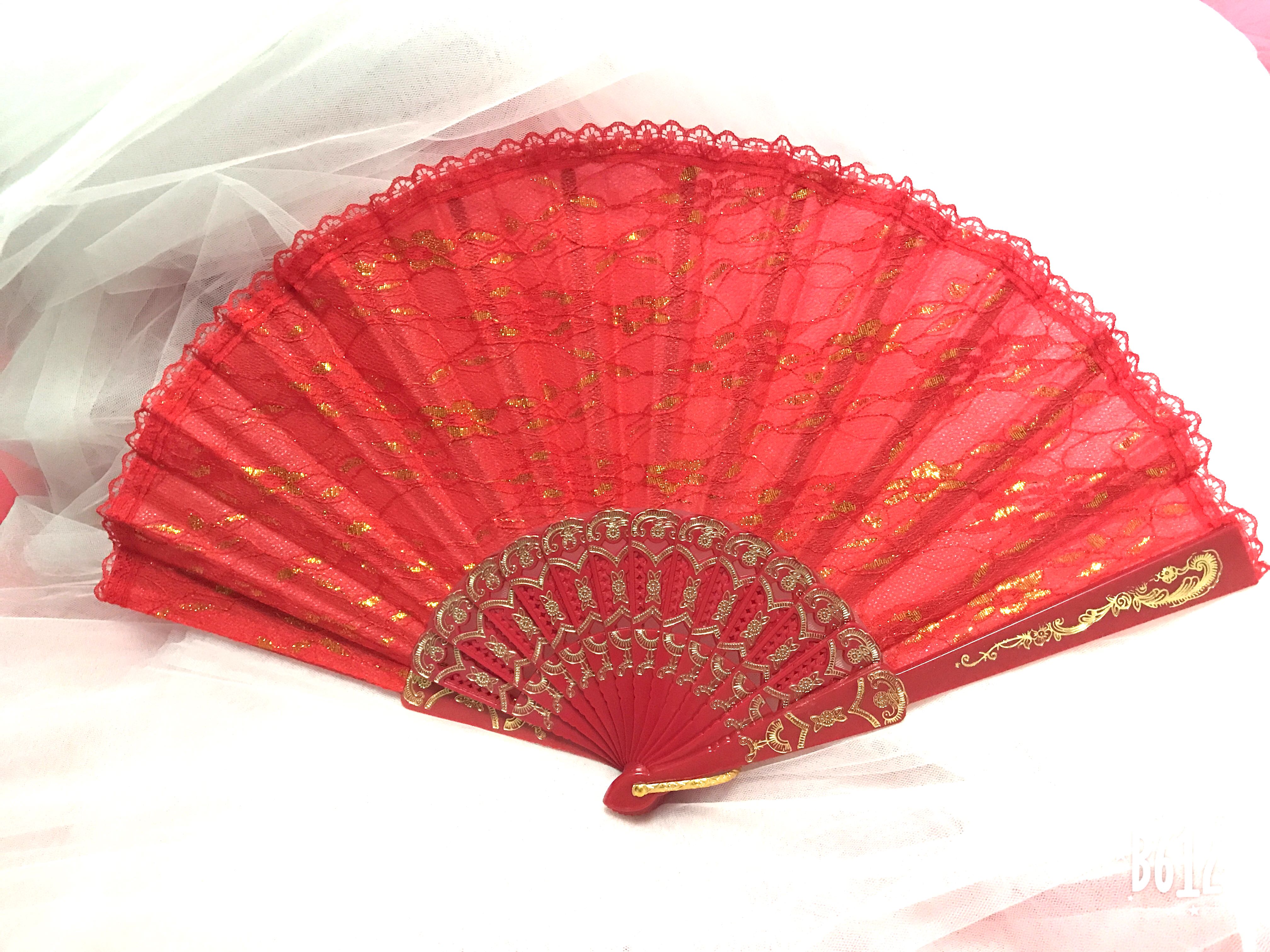 Chinese silk fan, Women's Fashion, Accessories, Others on Carousell